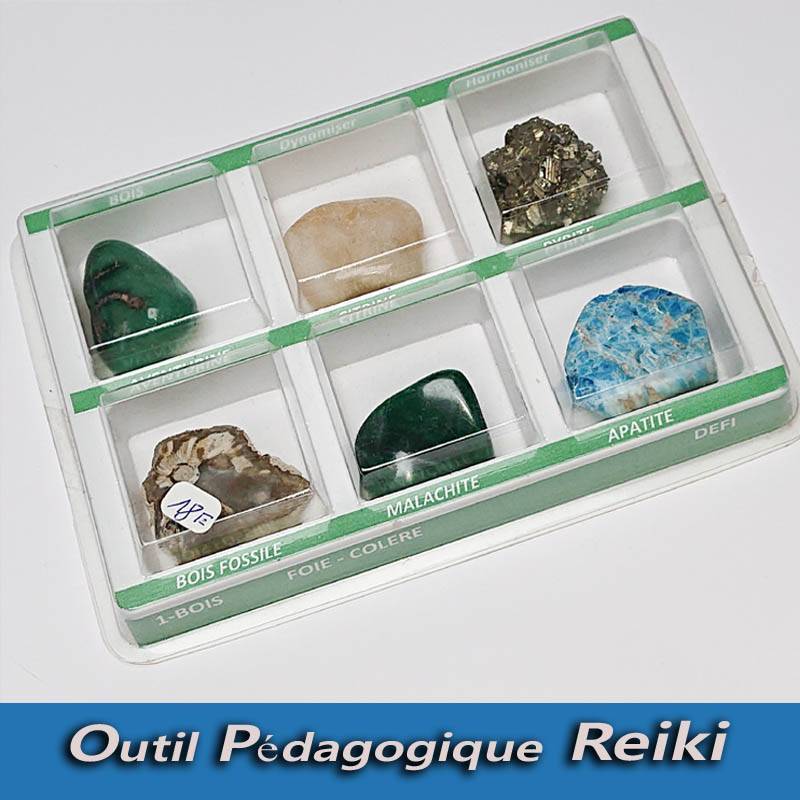 Reiki Gokai et mineraux, Lithopack des énergies du wuxing 5 Elements ...